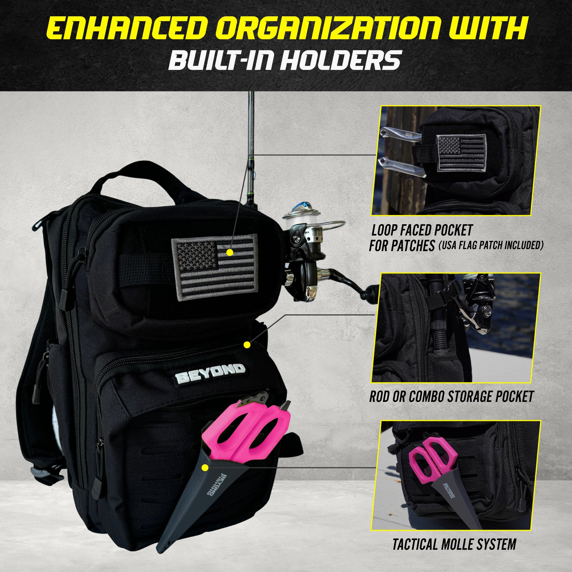 Beyond Fishing Tackle Bag - The Voyager - Beyond Braid