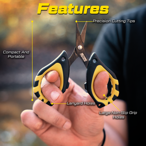 Mini Scissors for Cutting Braided Fishing Line - Beyond Braid