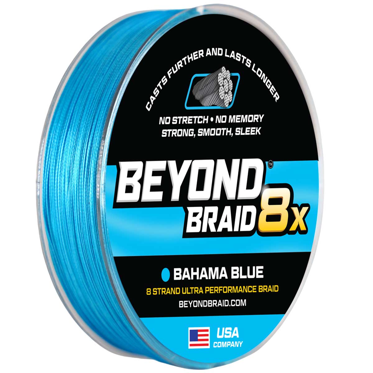Bahama Blue Braided Line 8X – Cast Farther, Fish Harder | Beyond Braid